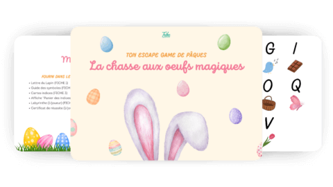 Escape Game de Pâques gratuit pour les enfants - Tribu